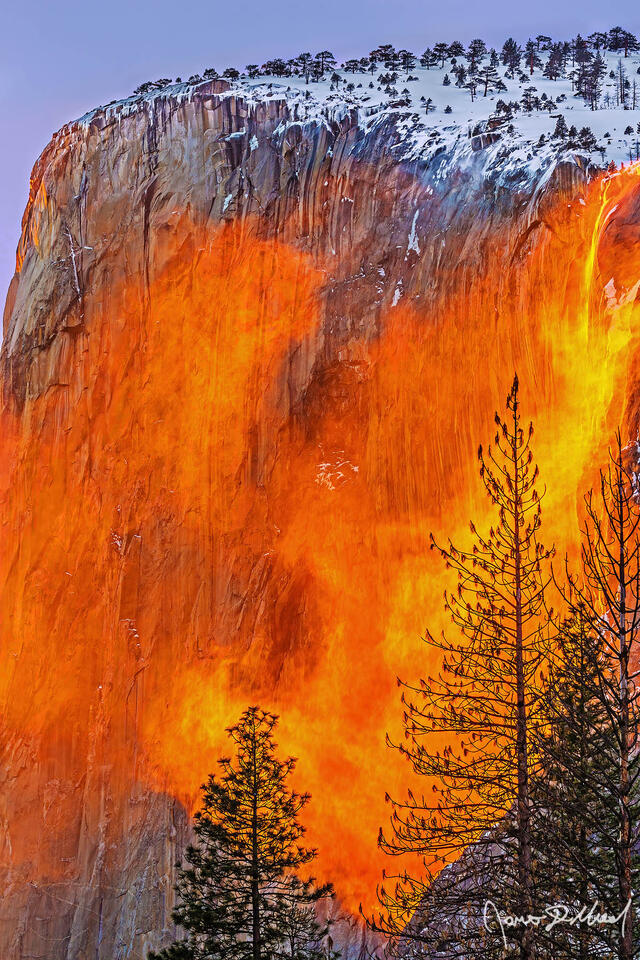 Yosemite Firefall (Horsetail Fall) | James Mead Photography Fine Art ...