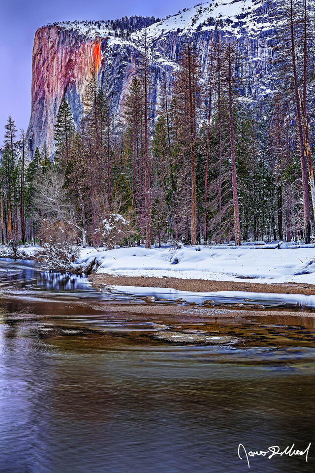 Yosemite Firefall (Horsetail Fall) | James Mead Photography Fine Art ...